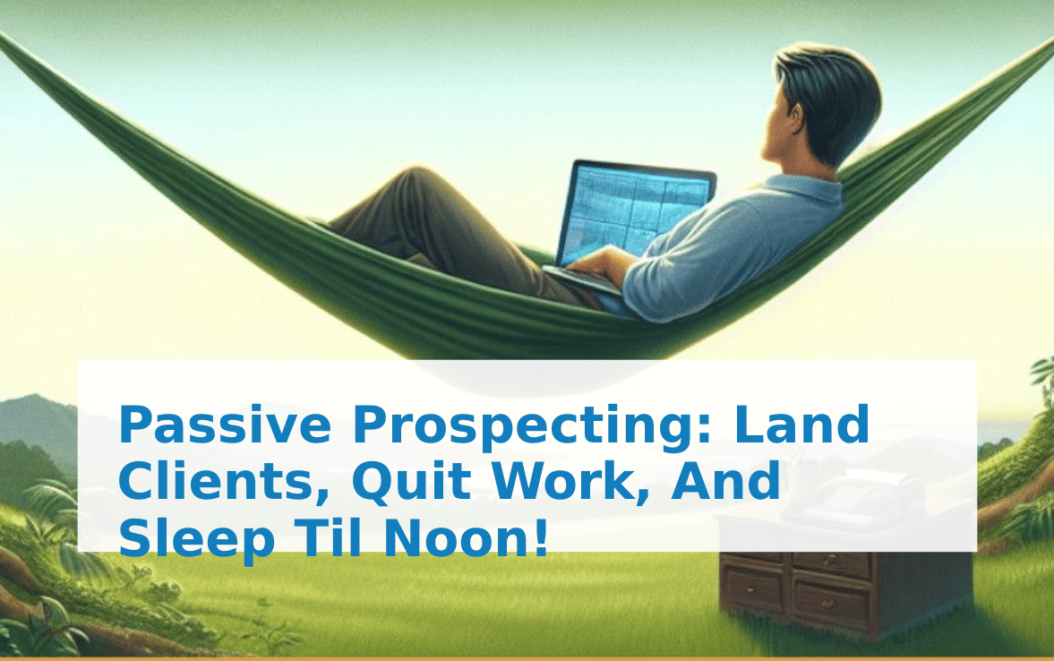 Passive Prospecting - Offline Sharks